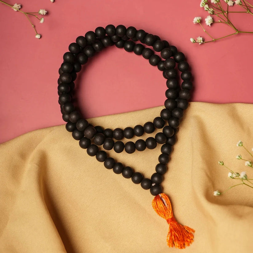 Original Karungali Malai – 108 Ebony Blackwood Beads (Lab Tested and G ...